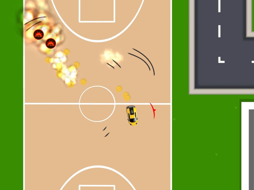 2D Top Down Car Game for Android, IOS and PC with Source Code | Upwork