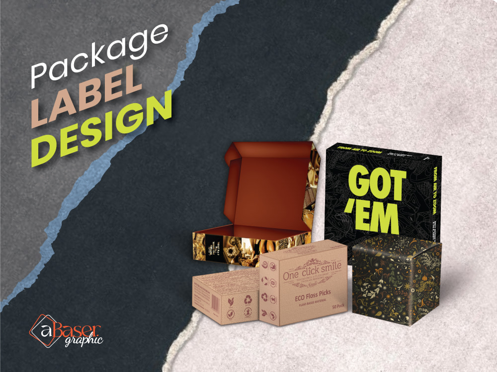 Awesome package or label design high-resolution print ready | Upwork