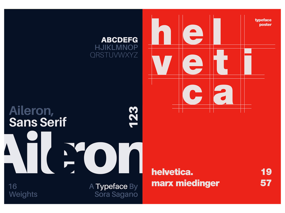 Bold typographic poster design | Upwork