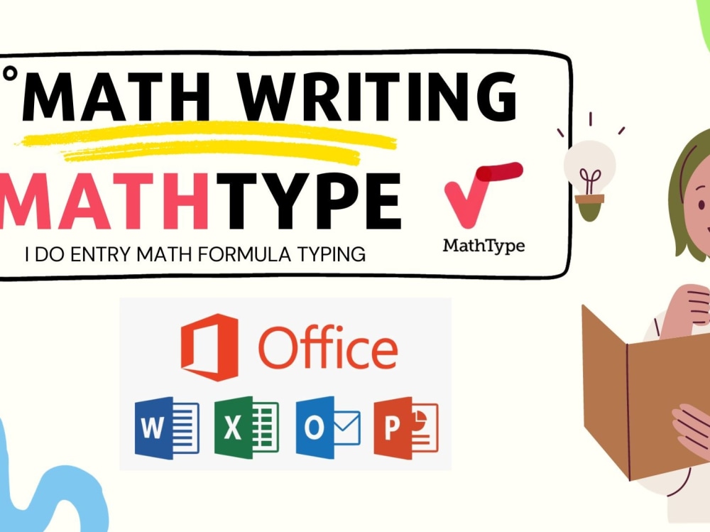 Data entry in math formula convert type by Mathtype | Upwork