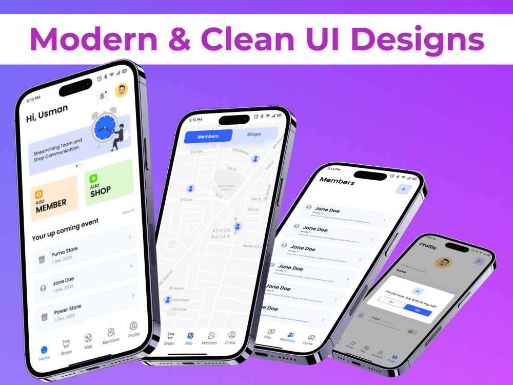 Custom UI/UX Designs for your Mobile App | Figma UI/UX Designer | Mobile UI | Upwork