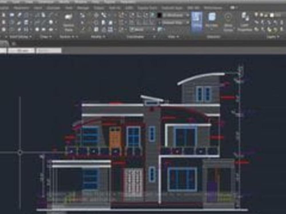AutoCAD DWG from sketch image pdf floor plan or elevation | Upwork