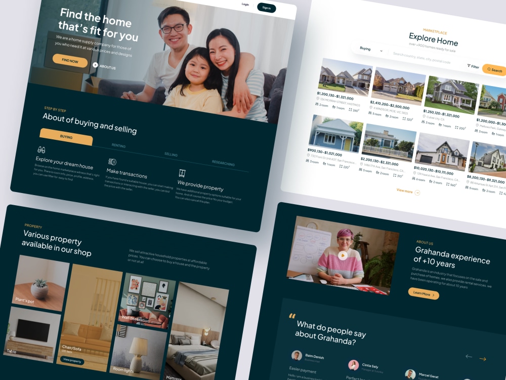 An amazing UI website Design, mobile Design, Dashboard Design using ...