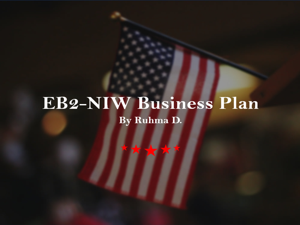 EB-2 NIW Business Plan Fully Compliant with USCIS Requirements | Upwork