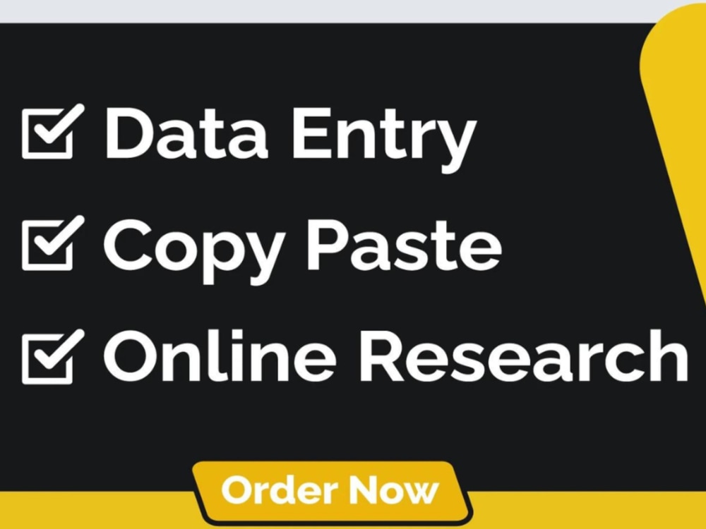 Related to data entry, copying, pasting, and typing | Upwork