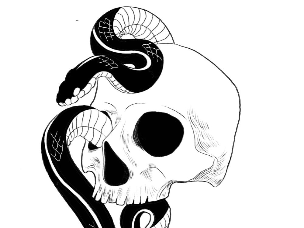 A tattoo design in unique style | Upwork