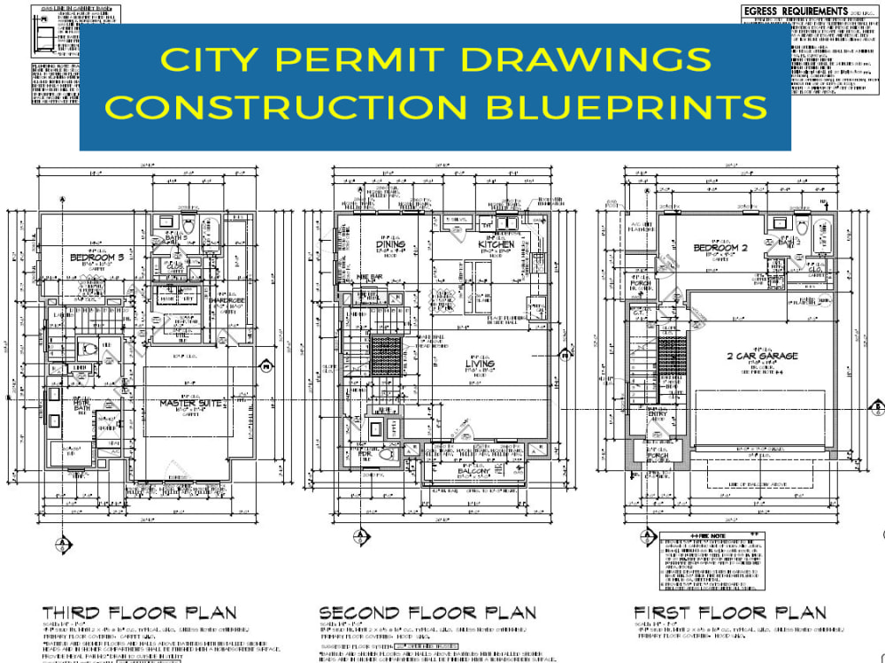 Construction/ Permit Drawings for Residential Projects | Upwork