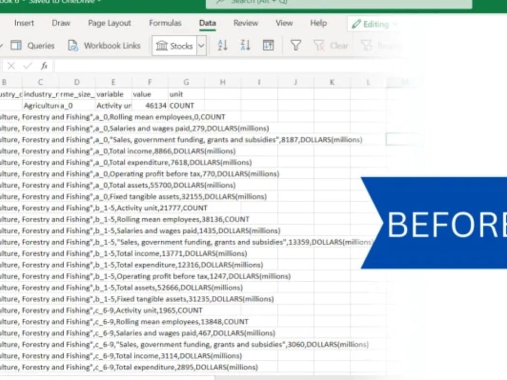 Clean split combine excel or cvs file in 24 hours | Upwork