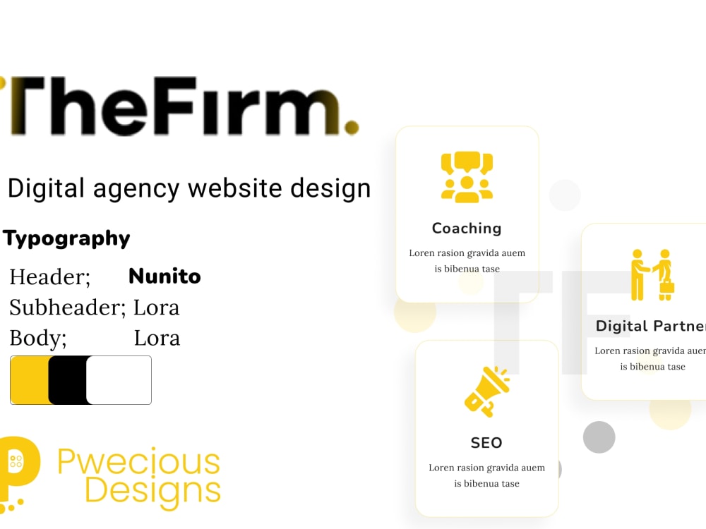 Stunning website design in figma | Upwork