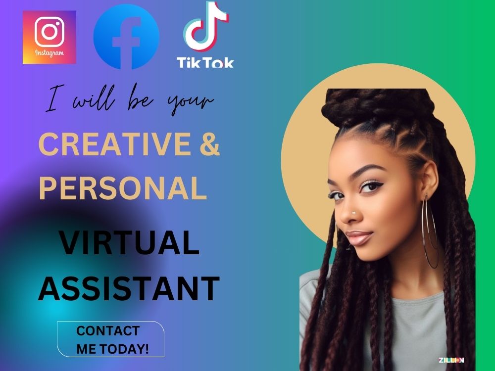 A virtual assistant personal assistant social media manager data entry | Upwork