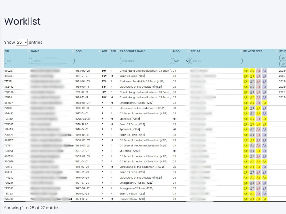 Full Web-Based Universal Radiology Information System | Integrated RIS ...