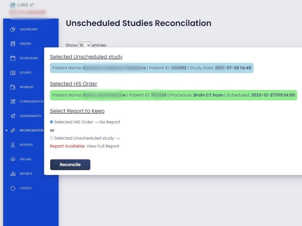 Full Web-Based Universal Radiology Information System | Integrated RIS ...