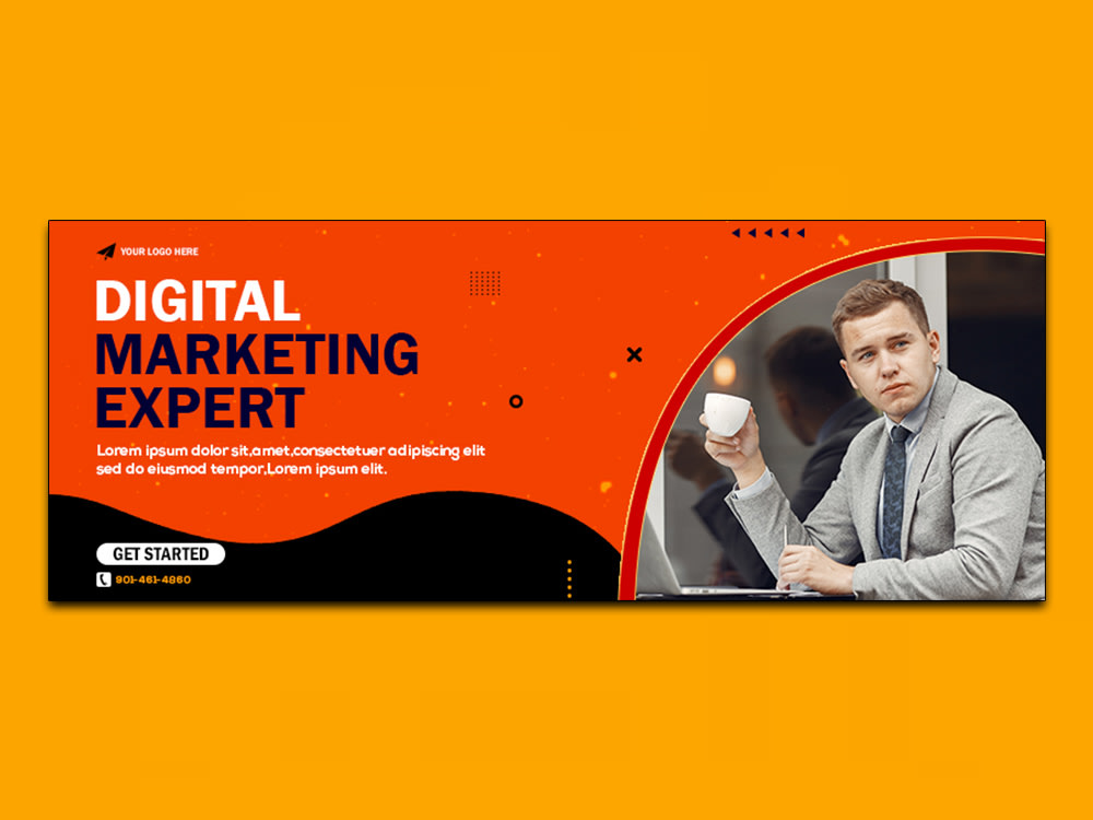 A professional facebook cover or social media banner | Upwork