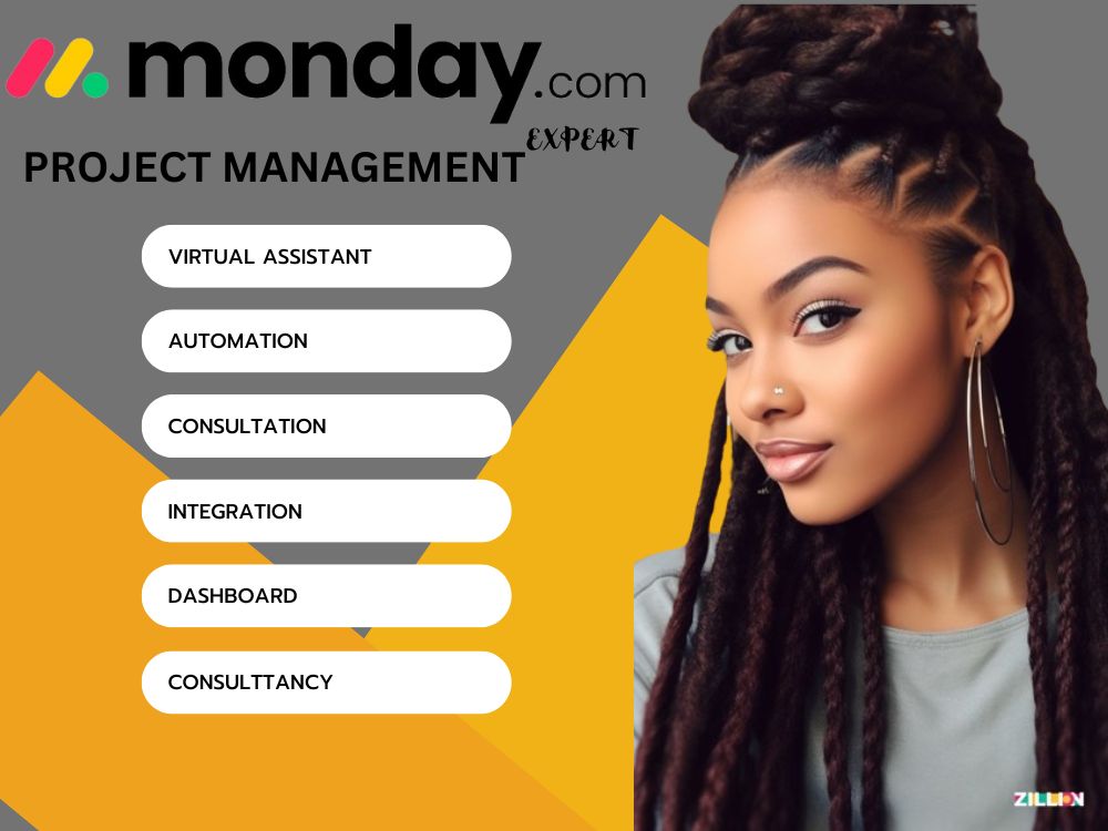 Monday workspace Monday project management virtual assistant manager ...
