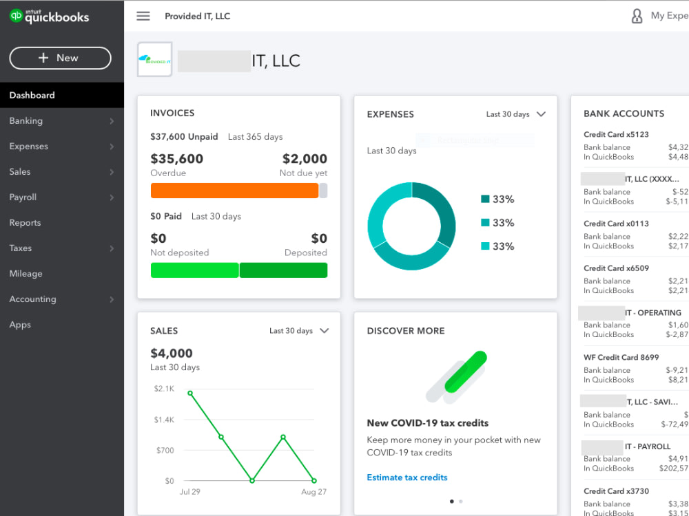 Bookkeeping Amazon , E- Commerce on Quickbooks , Zero and wave. | Upwork