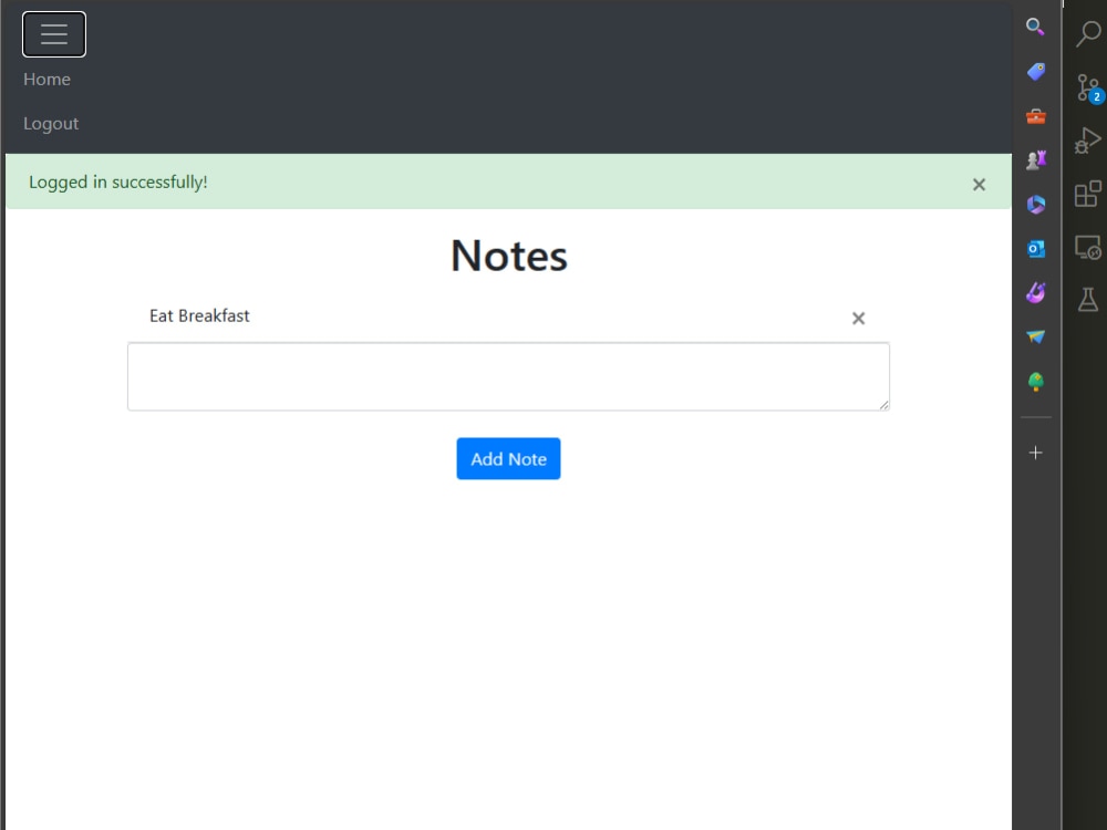Web Note Application for note taking | Upwork