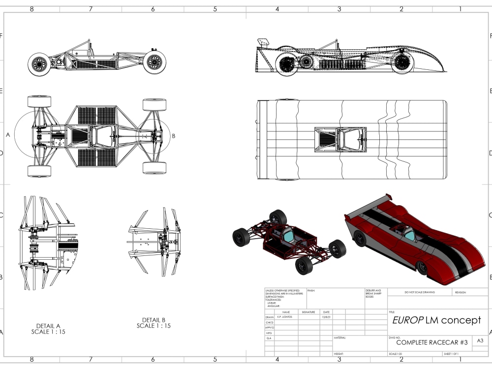 A highly accurate and easily manufacturable Engineering Design | Upwork