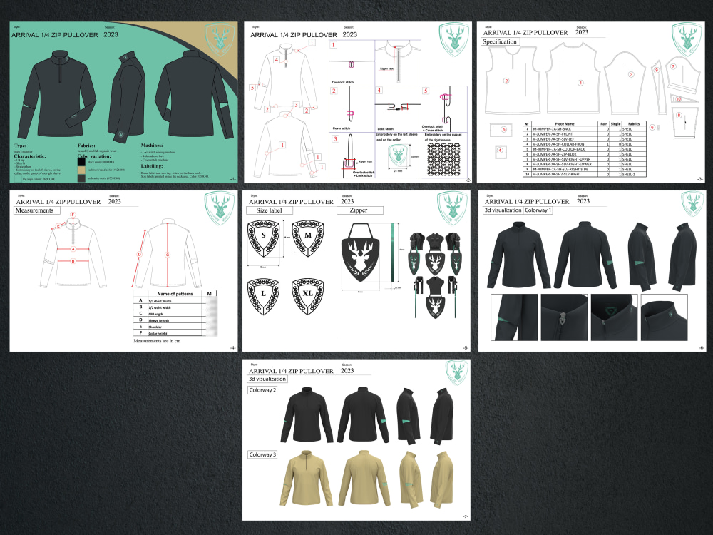 Tech packs for producing your clothes | Upwork