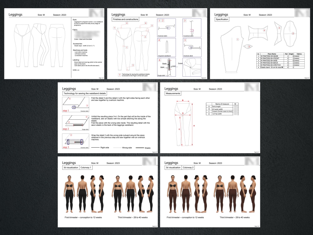 Tech packs for producing your clothes | Upwork