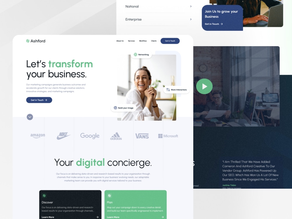 A fantastic website that your clients will love | Upwork