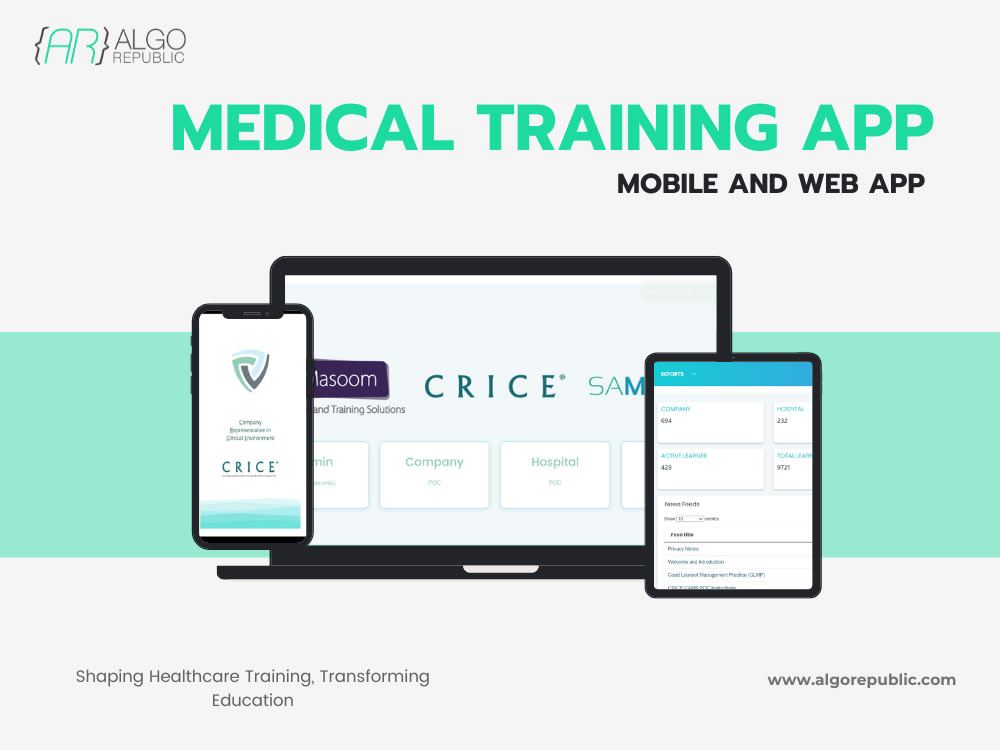 An efficient Medical Training App | Upwork