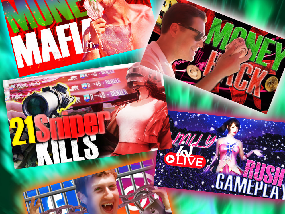 An amazing eye catching Youtube Thumbnail | Upwork