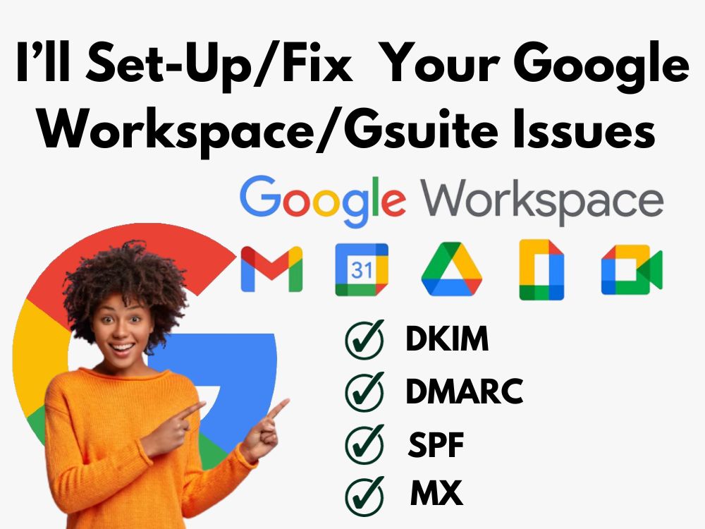 Any Google Workspace or Gsuite Issues Resolved Quickly! | Upwork