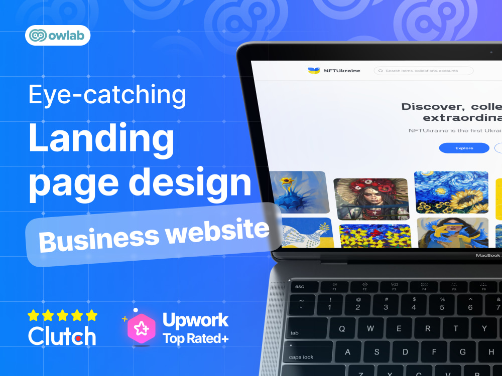UI UX Designer for creating an Eye-Catching Landing Page / Business ...