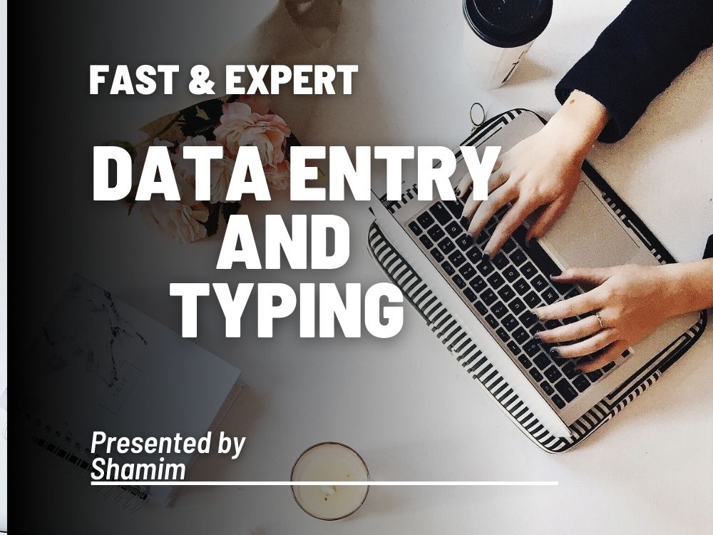 Quality data entry and typing services | Upwork