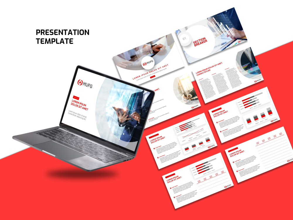 An eye-catching template designed in PowerPoint / Google Slides | Upwork