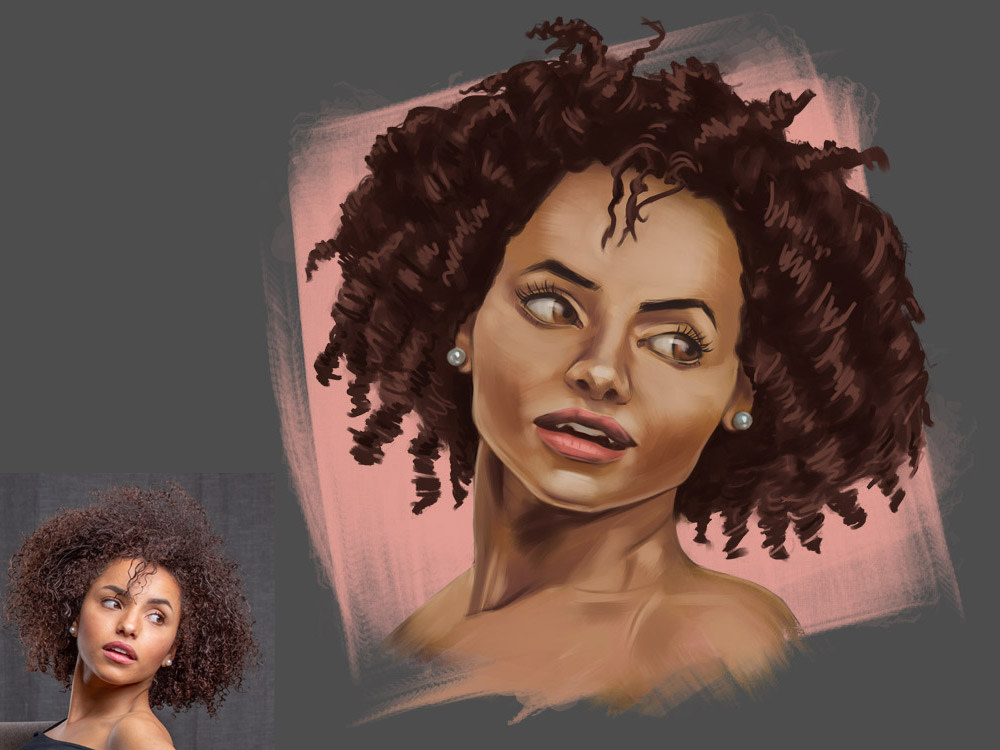 A Custom Hand-Painted, High-Resolution Digital Portrait | Upwork