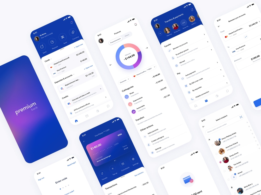 Figma designer/ app ui design / mobile app ui / mobile ui ux designer ...