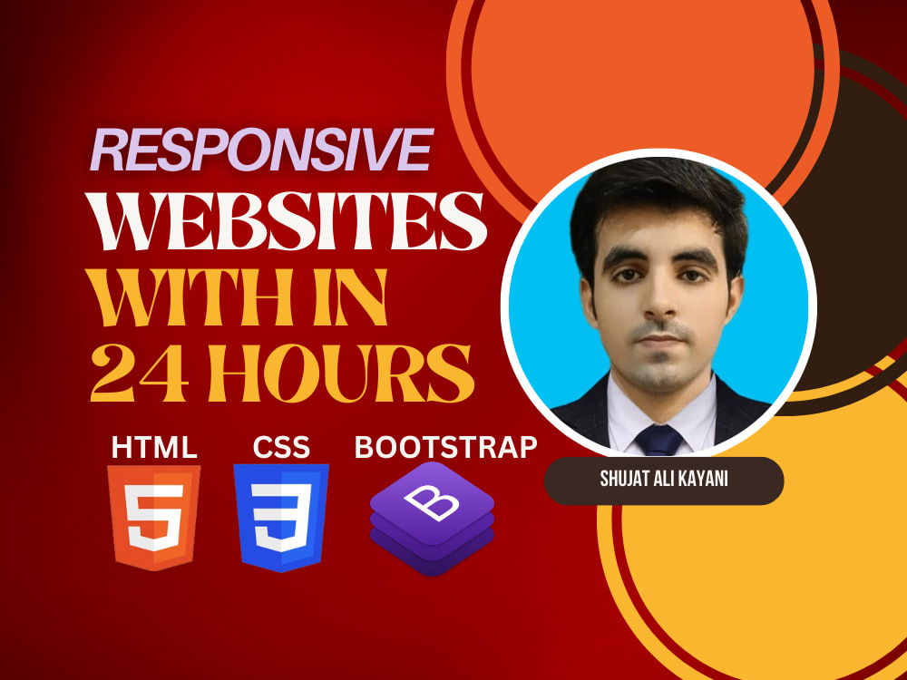Craft Rapid Website Using Html Css Bootstrap And Javascript In 23 Hours Upwork