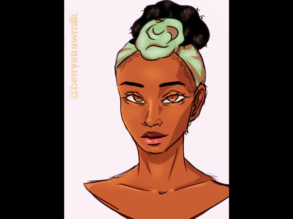 A simple character portrait | Upwork