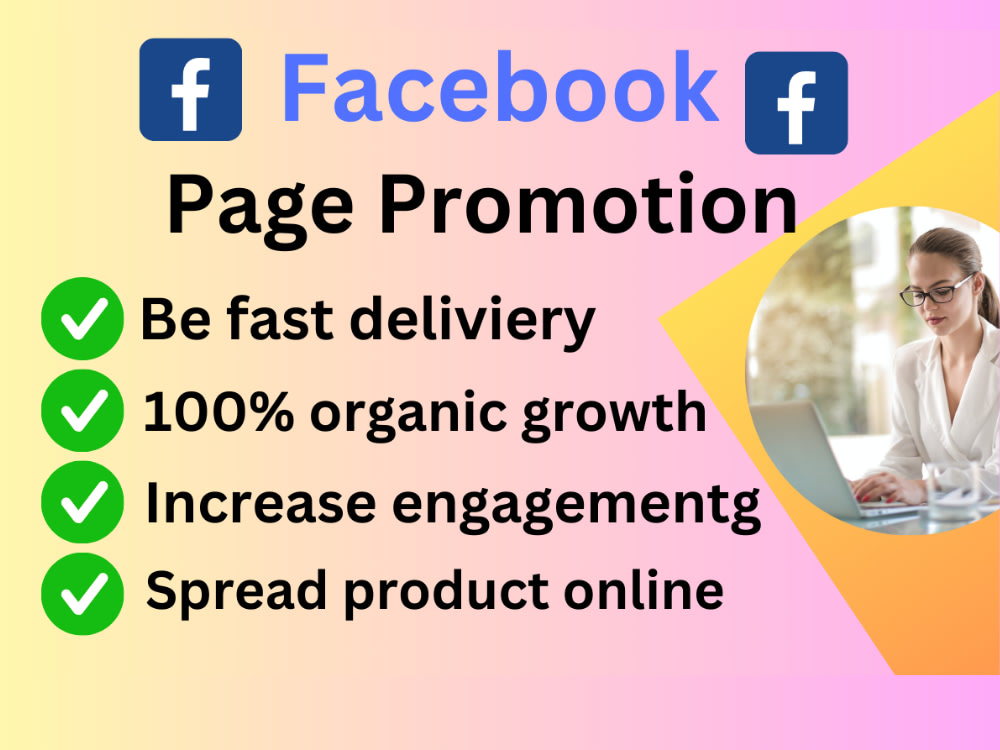 Your Facebook page promotion professionally | Upwork