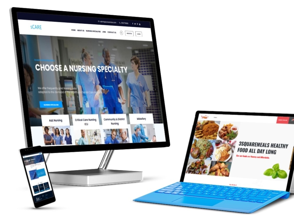 A topnotch business website with different programming language | Upwork