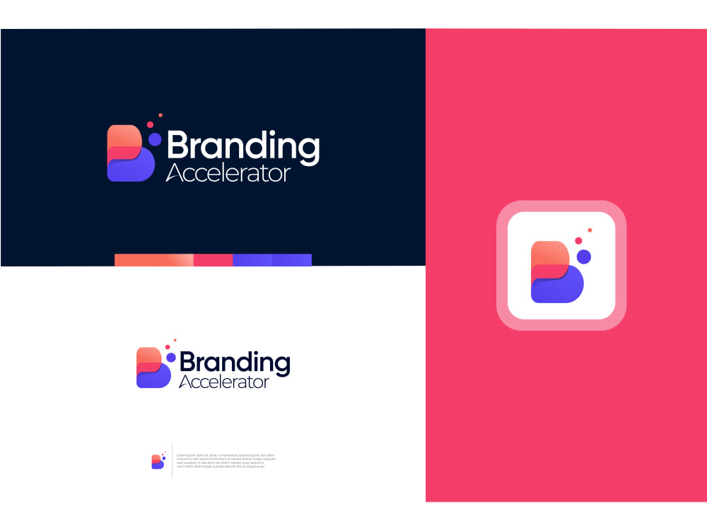 A modern flat tech, app, saas, ai,platform software logo | Upwork