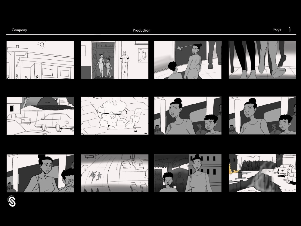 A professional storyboard and animatics | Upwork