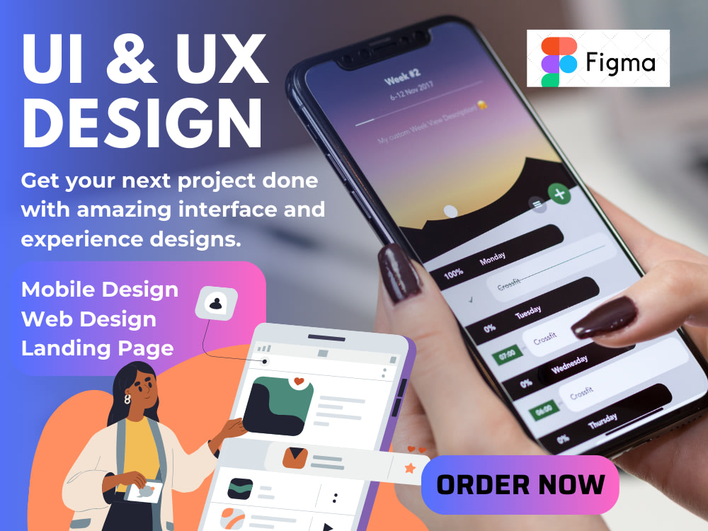 UX/UI Design on Figma, Figma Landing Page, Figma Website design | Upwork