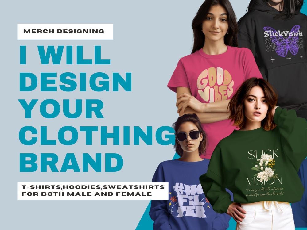 Merch Designs which will Reflect your Brand Perfectly! | Upwork