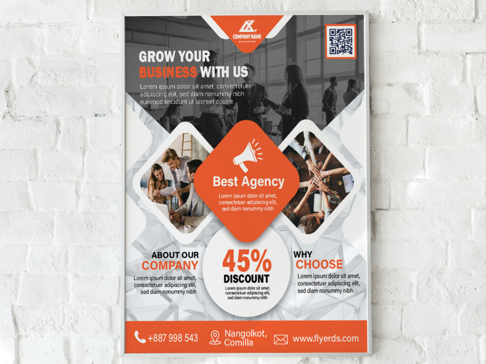 Simple trendy and attractive flyer design for your business | Upwork