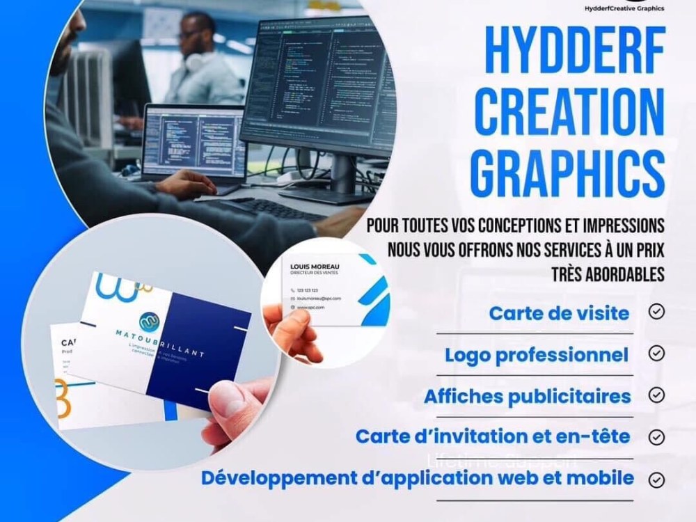 A good online visibility and good posters | Upwork