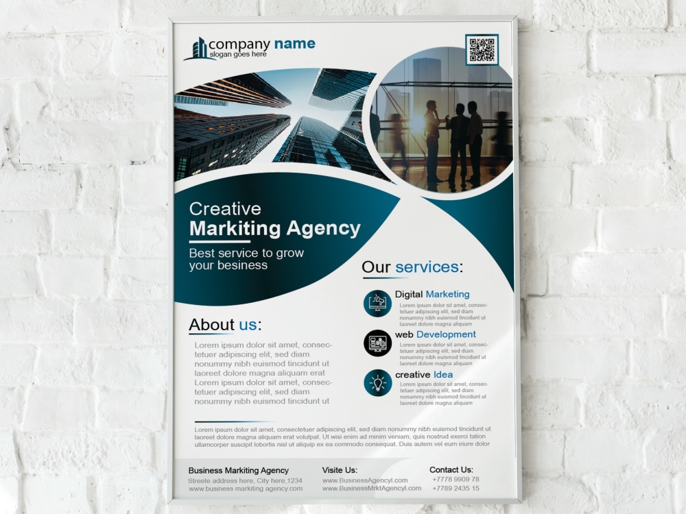 Simple trendy and attractive flyer design for your business | Upwork