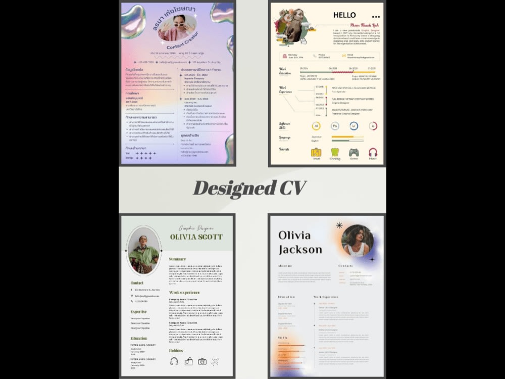 Expert ATS Friendly CVs, visually stunning resumes to gain an edge ...