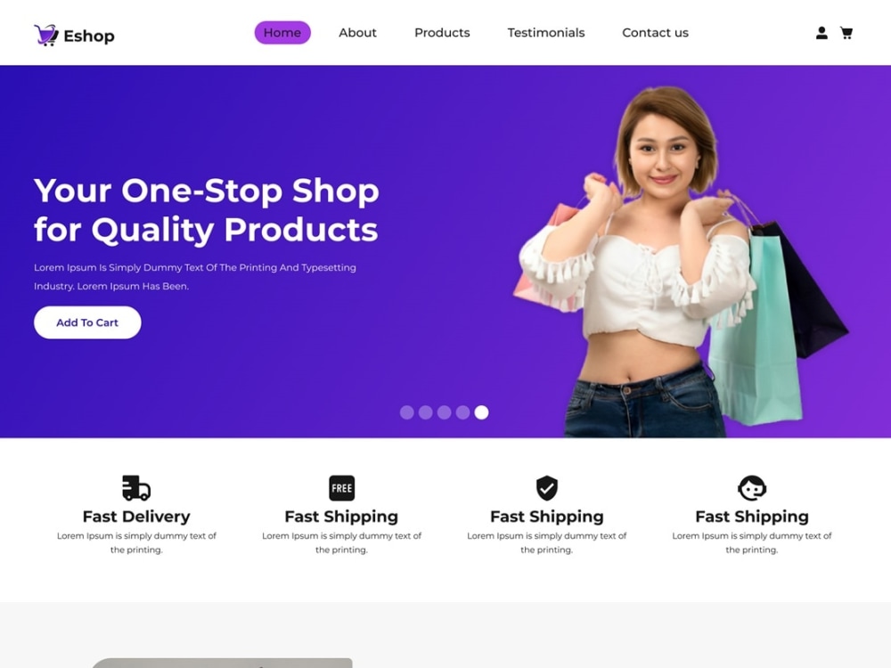 A Beautiful and Interactive Website | Upwork