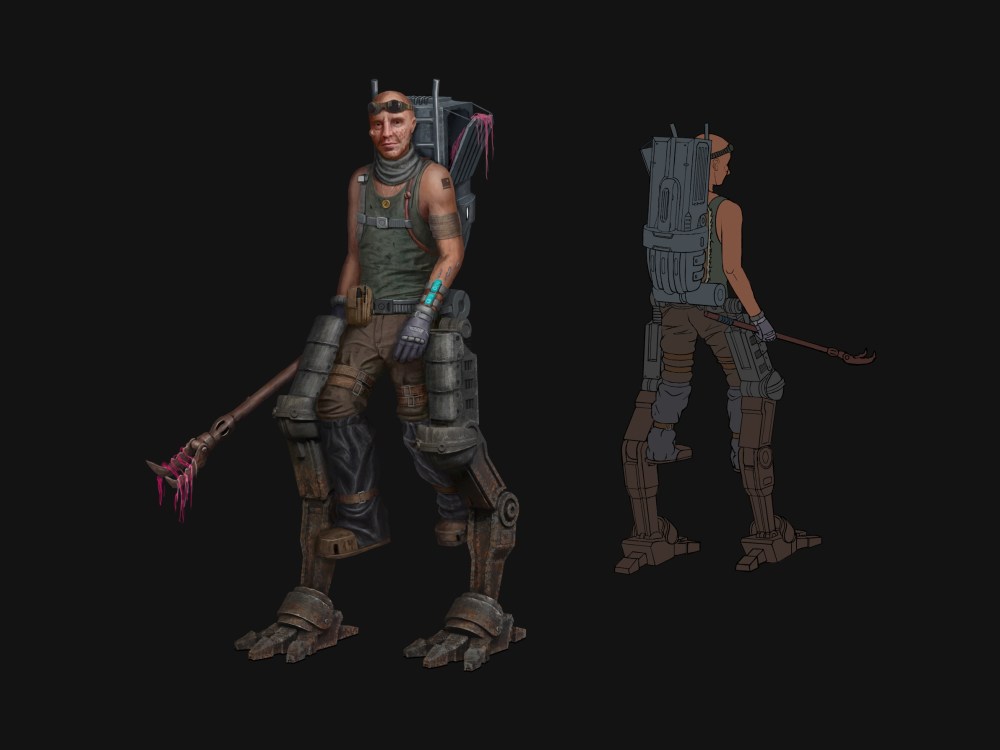 Character Design Concept Art Full Body | Upwork