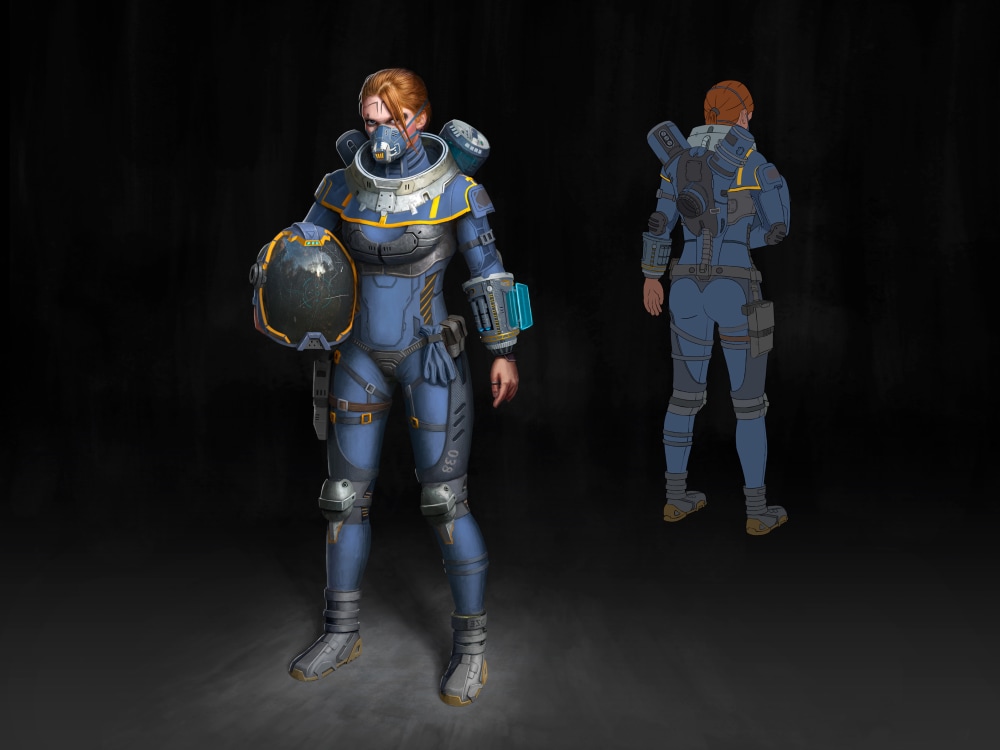 Character Design Concept Art Full Body | Upwork