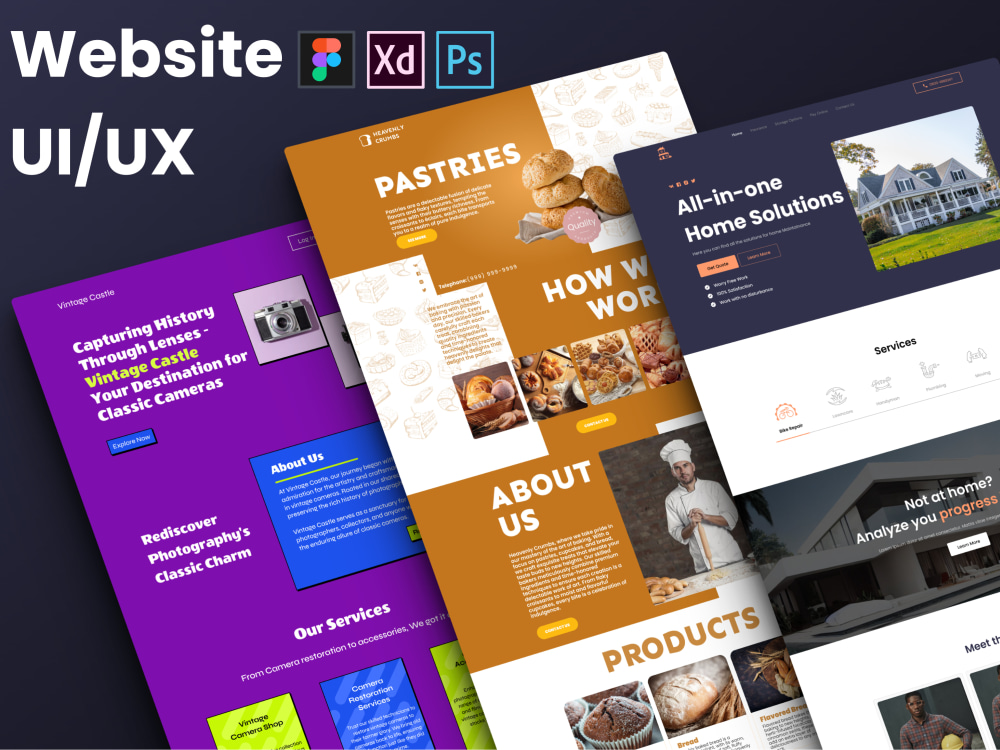 Get a responsive, professional website, effective landing page design ...