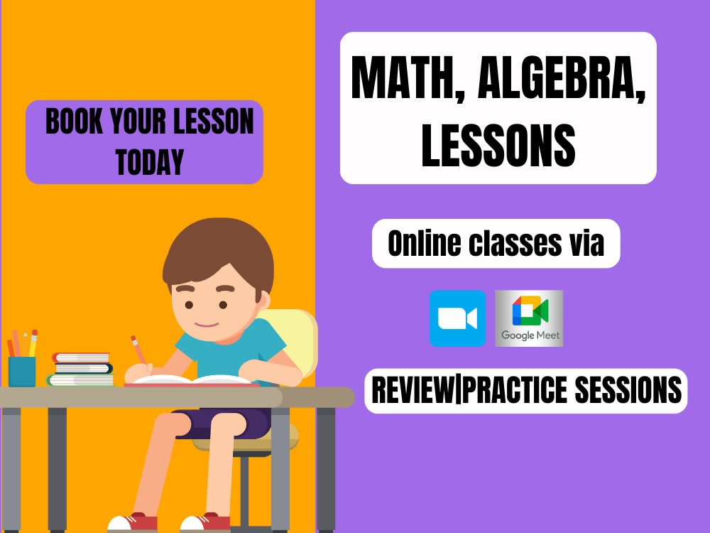 Math Algebra Geometry Lessons With A Professional Teacher Upwork