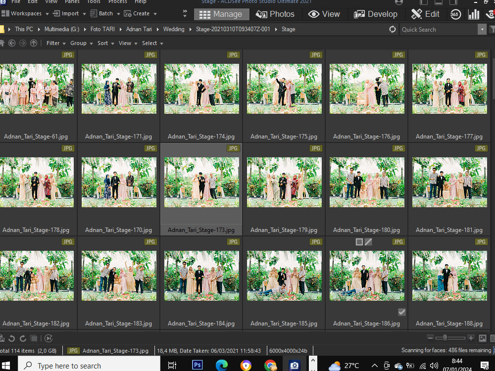 Culling & batch photo cropping for wedding | Upwork